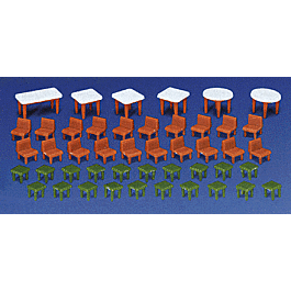 Faller - Assorted Tables & Chairs - 272-570