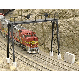 BLMA - ATSF Style Double-Track Signal Bridge - Kit - 176-4010