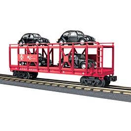 MTH - AutoCarrier w/4 VW ATSF - 507-3076680