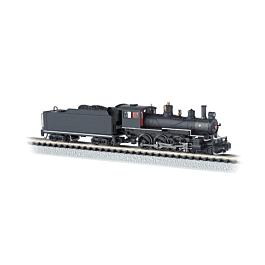 Bachmann - Baldwin 4-6-0 w/DCC - Painted, Unlettered (black, red ...