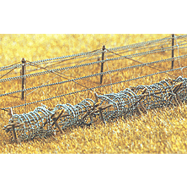 Preiser - Barbed Wire/Stakes Kit - 590-18337