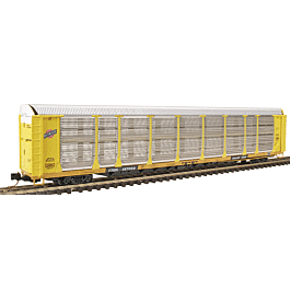 Red Caboos - Bi-Level Auto Racks Assembled 3-Pack w/Micro Trains Trucks ...
