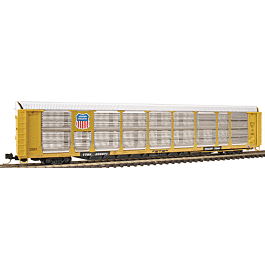 Red Caboos - Bi-Level Auto Racks Assembled Single w/Micro Trains Trucks ...