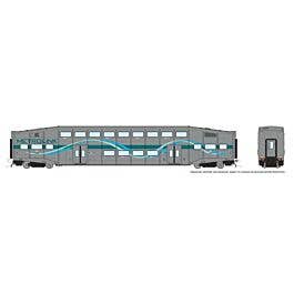 Rapido - Bi-Level Commuter Coach - Ready to Run - Metrolink Set No ...