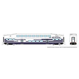 Rapido - Bilevel Commuter Coach - Ready to Run - Metrolink (As ...