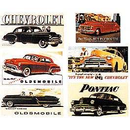 Blair Line - Billboard Signs - 1940s Cars #2 - 184-2414