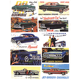 JL Innov - Billboard Signs - 1940s-1960s Automobile Signs - 361-203