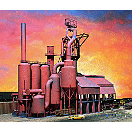 Walthers - Blast Furnace w/Stoves - Kit - 28 x 14 x 21-1/2" 70 x 35 x ...
