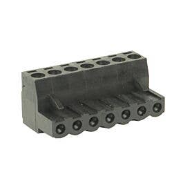 Digitrax - BLKBOOSTPLU Black Booster Terminal Plug - Black - 245-BLKBOSTPLU