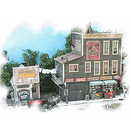 Bar Mills - Booty Corner (IGA Corner Grocery Store; Laser-Cut Wood Kit ...