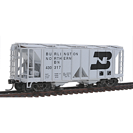 JAM - Bowser 70-Ton Deluxe 2-Bay Covered Hopper Track Cleaning Car ...