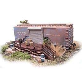 N Scl Arch - Boxcar Storage - Kit - 4 x 2" 10.2 x 5.1cm (Includes ...