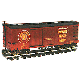 Bachmann - Boxcar w/Metal Wheels - Bachmann Big Hauler(TM) 10th ...