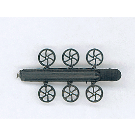 Cal Scale - Brake Wheel - Plastic pkg(6) - 190-487