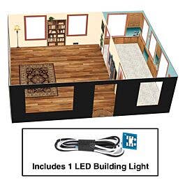 Walthers - Brick Cape Cod House - Spaces - Interior Lighting and Detail ...