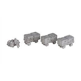 N Scl Arch - Brick Cart Train - Cast-Metal Kit - Critter Locomotive ...