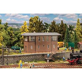 Faller - Brick Signal Box (Interlocking Tower) - Kit - 6-1/2 x 3-1/4 x ...