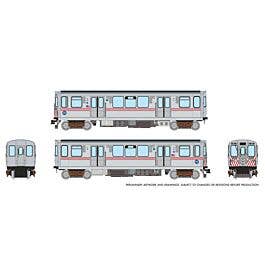 Rapido - Budd 2600 Series L 2-Car Pair - Standard DC - Chicago Transit ...