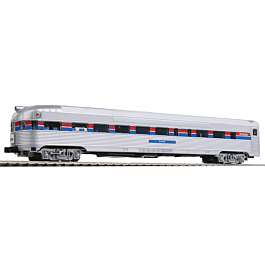 Con-Cor - Budd Streamlined Corrugated Side Round End Observation Car ...