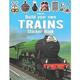 Heimburger - Build Your Own Trains Sticker Book - 10 Pages of Stickers - 30-266