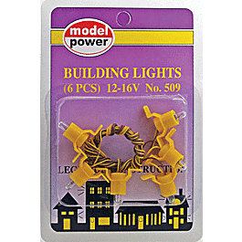 Model Pwr - Building Interior Lights - pkg(6) - 490-509