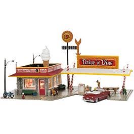 Woodland - Built-&-Ready(R) Landmark Structures(R) - Assembled - Drive ...