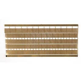 N Scl Arch - C-Thru Grating with 4 x 6' Panels - Etched-Brass Kit, 350 ...