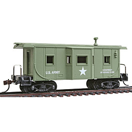 Model Pwr - Caboose - United States Army - 490-99165