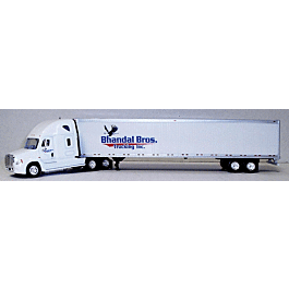 TnS - Cascadia Sleeper Cab w/53' Dry Van Trailer - Assembled - Bhandal ...