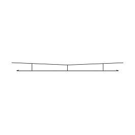 Peco - Catenary System Contact Wire - 7-7/8" 20cm pkg(5) - 552-LC150