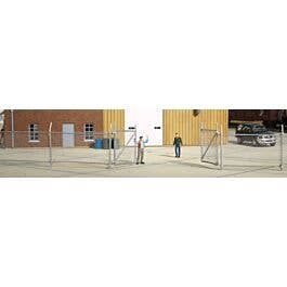 Walthers - Chain-Link Fence - Kit - Up to 2 Gates - Scale Length ...
