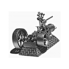 Mile Post - Clark 150 HP Steam Engine - 465-9414