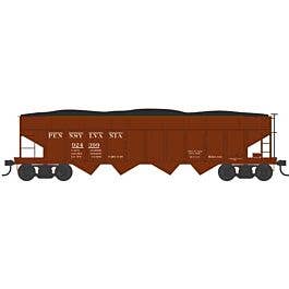 Bowser - Class H21a 4-Bay Hopper - Ready to Run - Pennsylvania Railroad ...