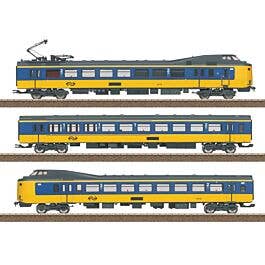 Trix - Class ICM-1 Koploper 3-Car Train - Sound and DCC - Dutch State ...
