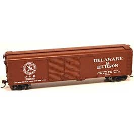 Bowser - Class X32 Double-Door Round-Roof Boxcar - Kit - Delaware ...