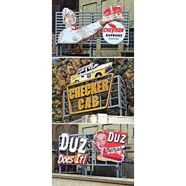 Bar Mills - Classic Billboard 3-Pack - Large for HO & O - Kit - Set 2 ...