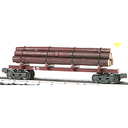 K-Line - Classic Skeleton Log Car w/6 Logs - #45 - 401-6638011