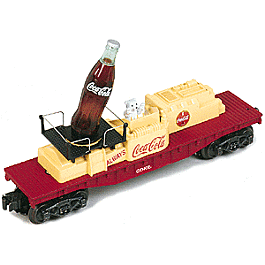 K-Line - Coca-Cola Rotating Bottle Car - 401-7215101
