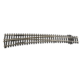 Peco - Code 100 Curved Double Radius Turnout - Streamline - Left Hand ...