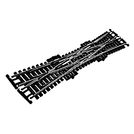 Peco - Code 55 Track - Double-Slip Turnout, 10-Degree Crossing Angle ...