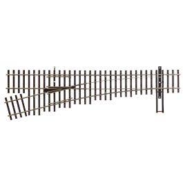 Walthers - Code 70 Nickel Silver DCC Friendly Number 4 Turnout - Left ...