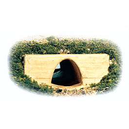 Monroe - Concrete Arch Type Culvert - Kit - 5 x 3 x 1-7/16" 12.7 x 7.6 ...