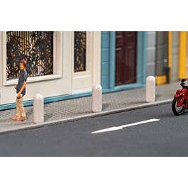 Faller - Concrete Bollards/Barriers - pkg(10) - 272-180999