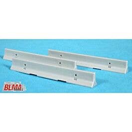 Atlas - Concrete K-Rail Barrier - Length: 2-11/16" 6.8cm pkg(8) - 150 ...