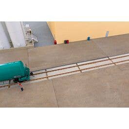 Walthers - Concrete Track Pads pkg(9) - Kit - Each: 5-7/8 x 1-1/2" 15 x ...