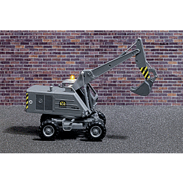 Busch - Construction Equipment Excavator w/Yellow Blinking Lights - 189 ...