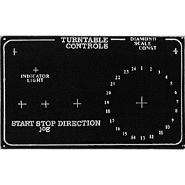 Diamond - Control Panel Plate - 239-74