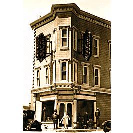 SS Ltd - Corner Drug Store w/Interior Details - Super Kit - 5-1/2 x 3-1 ...