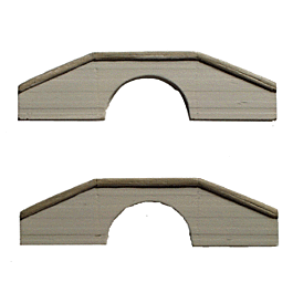 Railstuff - Culverts (One-Piece, Painted Plaster Castings) - Poured ...