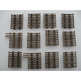 GC Gems - Curved Bridge Deck Section pkg(6) - 3" - 295-TB22